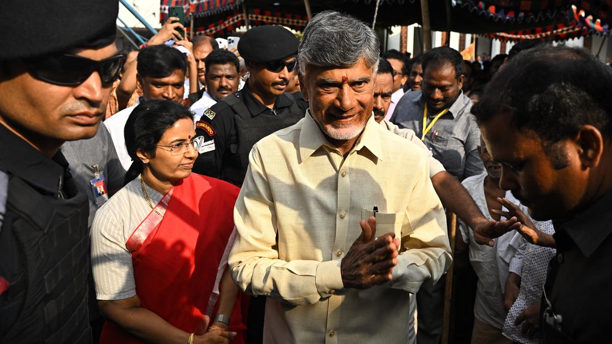 Naidu blames YSRCP for violence on polling day in Andhra Pradesh, urges ECI to take stringent ...